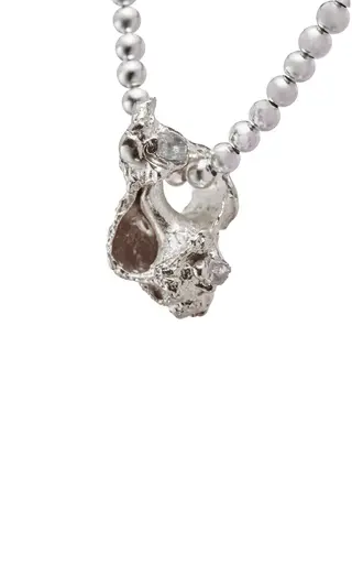 Simuero Una Caracola Bolas Sterling Necklace - Silver | Editorialist