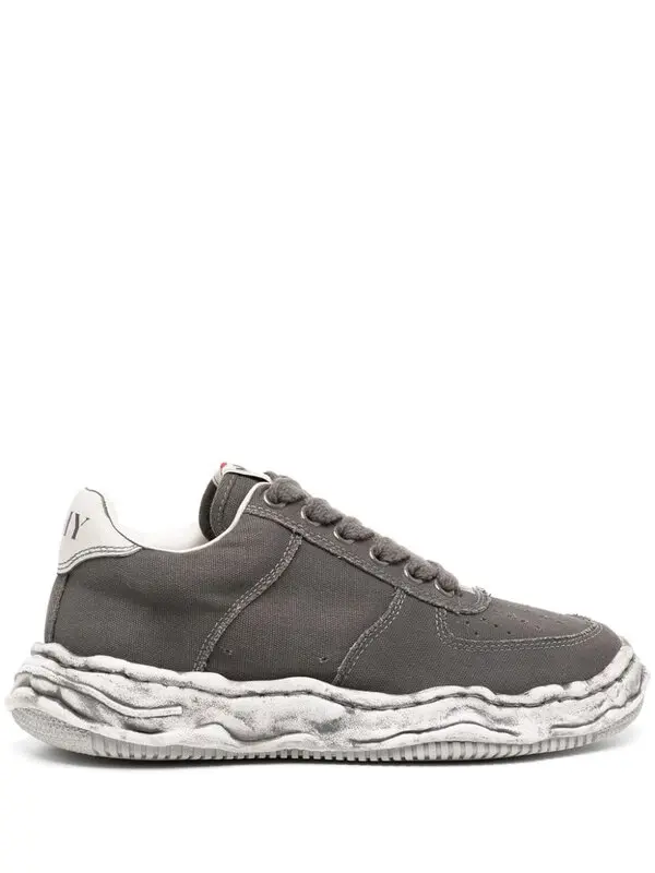 Mihara Yasuhiro Wayne Canvas Sneakers - Grey