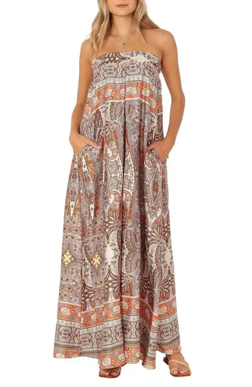 PETAL & PUP Strapless Jumpsuit
