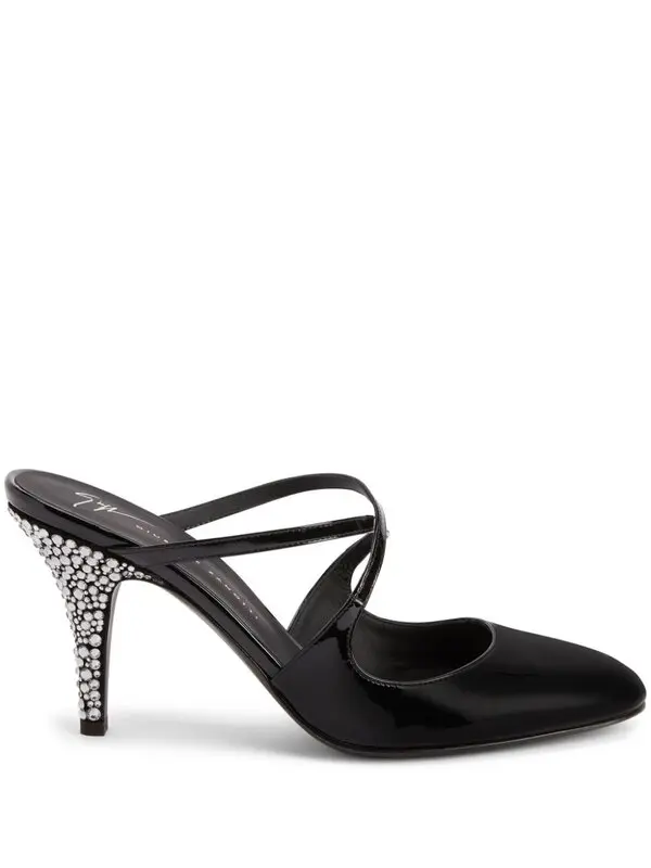 GIUSEPPE ZANOTTI 85mm Marthe Crystal-embellished Sandals