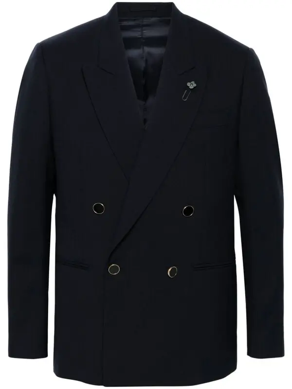 LARDINI Double-breasted Blazer