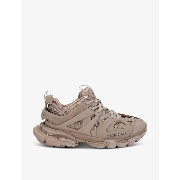 Balenciaga Track Panelled Low-top Trainers - Khaki
