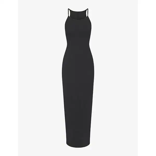 skims stretch cotton rib dress Stretch Cotton Rib Tank Dress (Women)