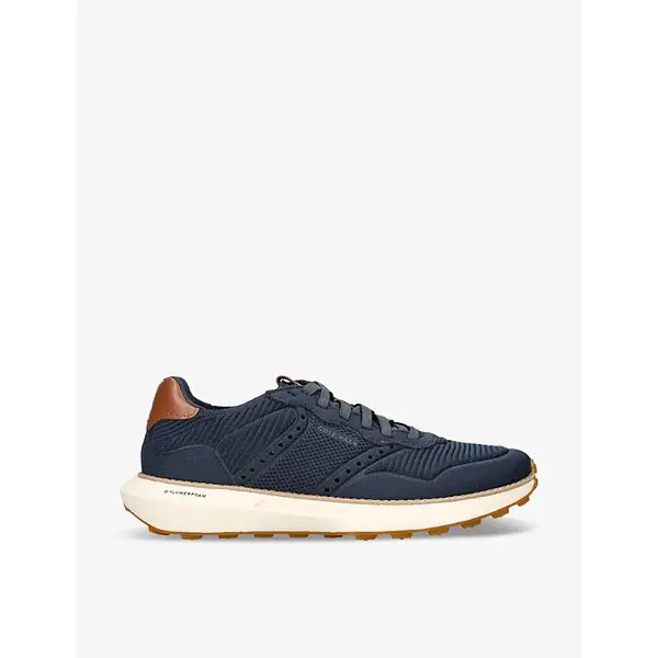 Cole Haan Grandprø Ashland Stitchlite Knit Low-top Trainers - Navy