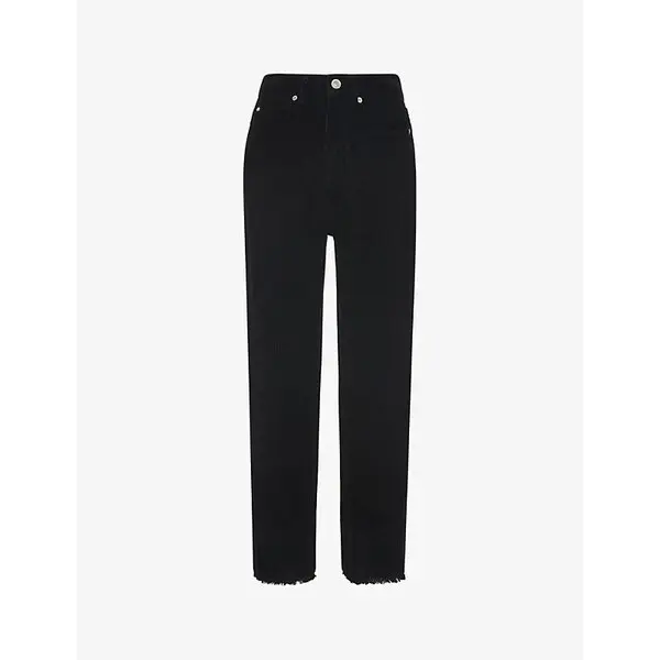 Whistles High-waist Corduroy Barrel Jeans