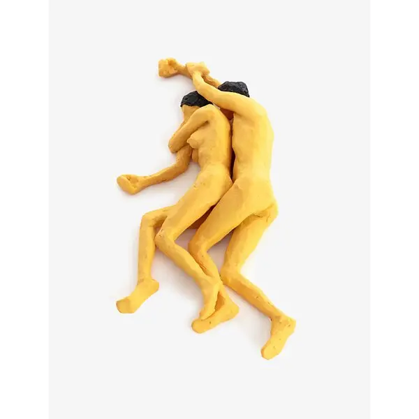 SELETTI Tatiana Brodatch Love Is A Verb Spoons Resin Statuettes Set Of Two - One-color