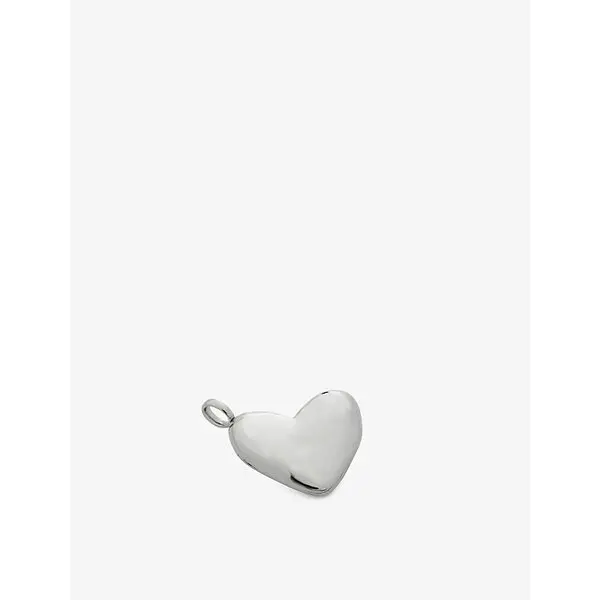 Monica Vinader Heart-shaped Locket Pendant - Sterling Silver