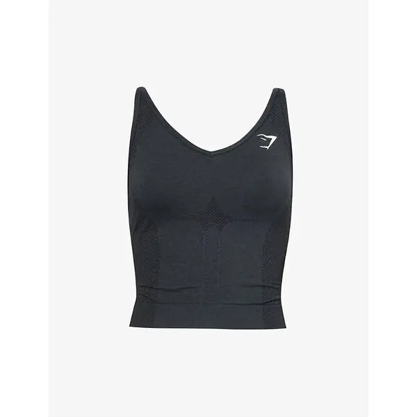 GYMSHARK Vital Seamless 2.0 Stretch-jersey Midi Tank Top