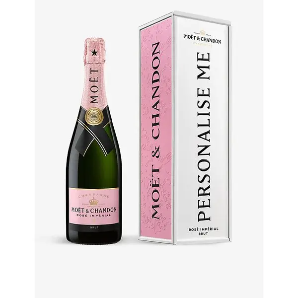 MOET & CHANDON Exclusive Impérial Rosé Nv Champagne And Personalised Tin