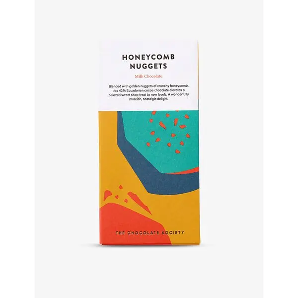 THE CHOCOLATE SOCIETY Honeycomb Nuggets Milk Chocolate 80g