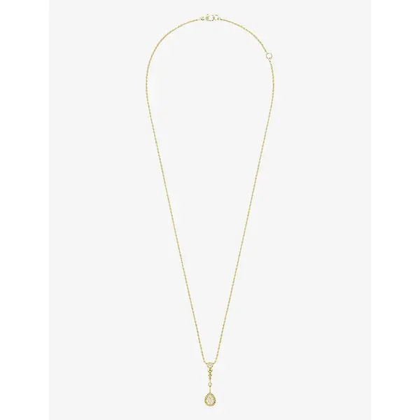 Boucheron Serpent Bohème Diamond Pendant Necklace - Yellow Gold