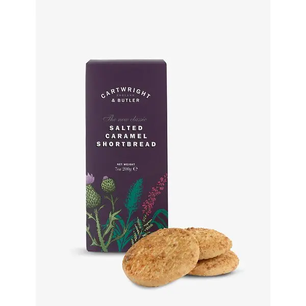 CARTWRIGHT & BUTLER Salted Caramel Shortbread Rounds 200g
