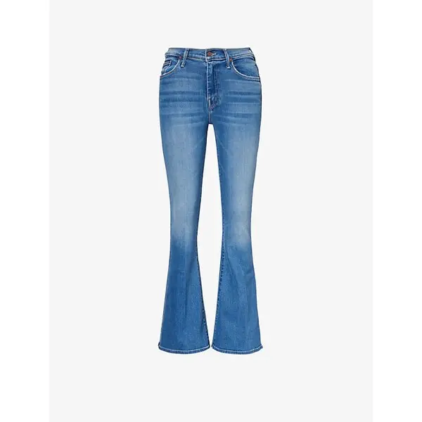 MOTHER The Weekender Flared-leg Mid-rise Jeans - Layover