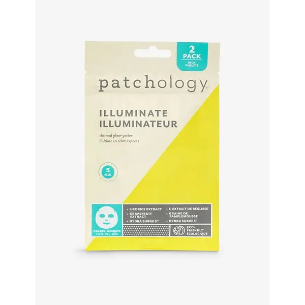 PATCHOLOGY Illuminate Sheet Mask Pack Of Two