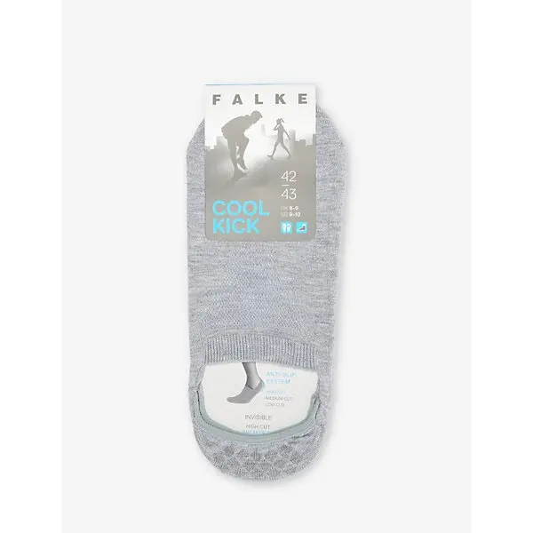 Falke Cool Kick Knitted Socks - Light Grey Mel.