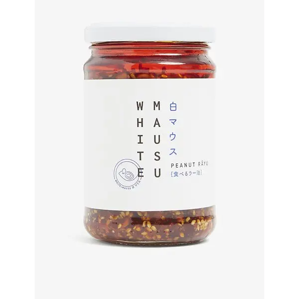 WHITE MAUSU Peanut Rāyu Chilli Oil 240g