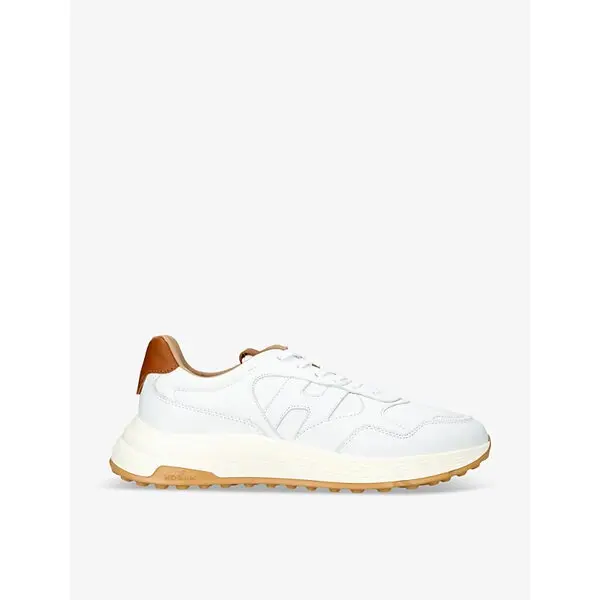 Hogan Hyperlight Branded Leather Low-top Trainers