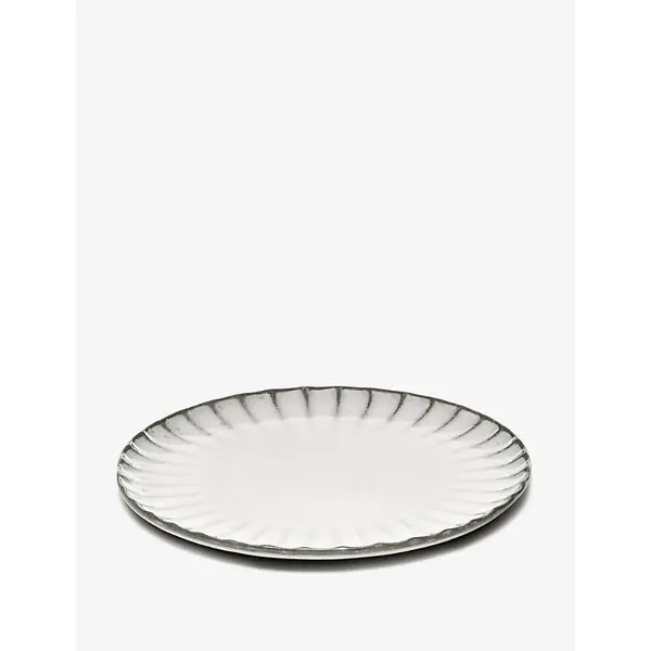 SERAX Inku Stoneware Plate 18cm - One-color