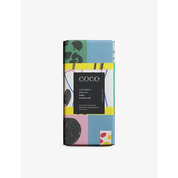 COCO CHOCOLATIER Colombian 61% Dark Chocolate Bar 80g