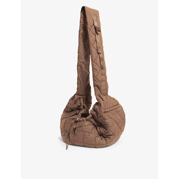 MAXBONE Woven Sling Pet Carrier - Camel