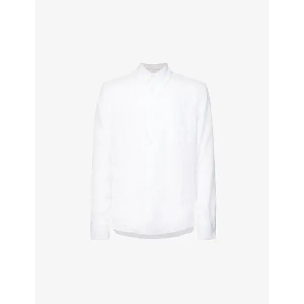 Derek Rose Monaco Regular-fit Linen Shirt