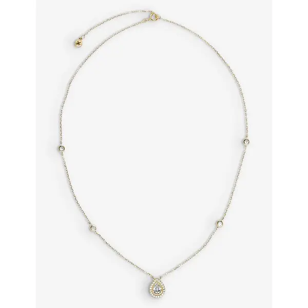 CARAT* LONDON Emile Pear-shaped Pendant Necklace - Gold