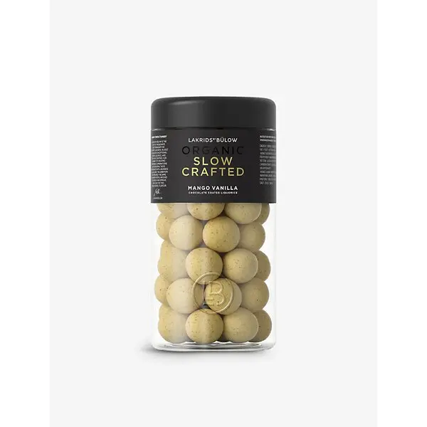 LAKRIDS BY BULOW Slow Crafted Mango Vanilla Chocolate Coated Liquorice 265g