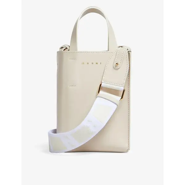 Marni Museo Leather Tote Bag