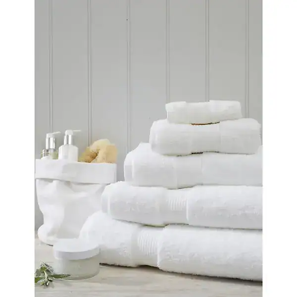 The White Company Luxury Egyptian Cotton Towels White Editorialist