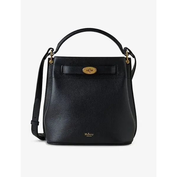 Mulberry Small Leather Bucket Bag - Black