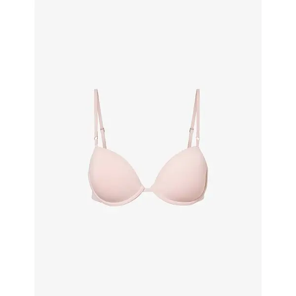 Calvin Klein Sculpt Plunge Stretch-woven Bra