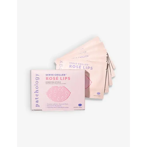 PATCHOLOGY Serve Chilled Rosé Lips Pack Of Five Gel Patches