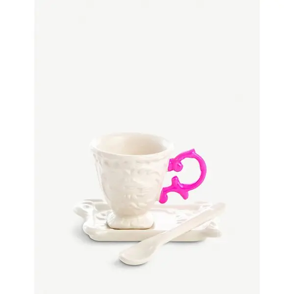 SELETTI I-wares Bone China Porcelain Coffee Cup - One-color