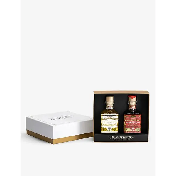 GIUSEPPE GIUSTI 2 And 3 Gold Medals Balsamic Vinegar Set Of Two 250ml