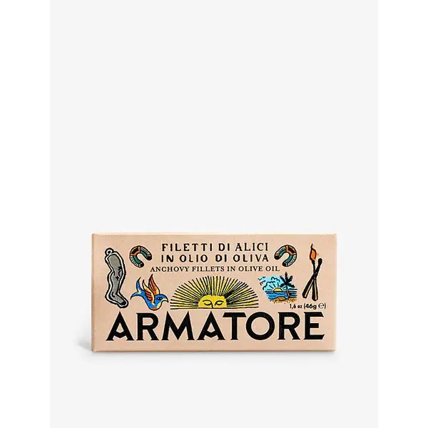 ARMATORE Cetara Anchovy Fillets Tinned Fish In Olive Oil 45g