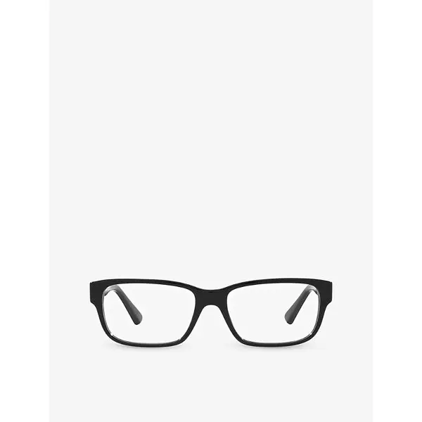 Prada Pr 18zv Pillow-frame Optical Glasses - Black