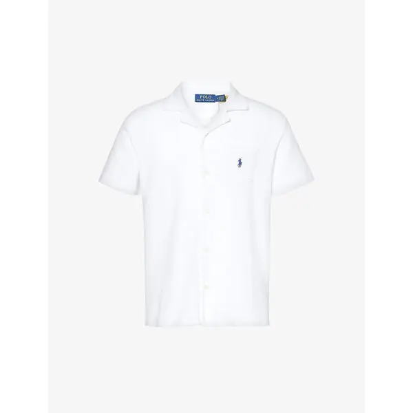 Ralph Lauren Regular-fit Terry-texture Cotton And Polyester-blend Shirt