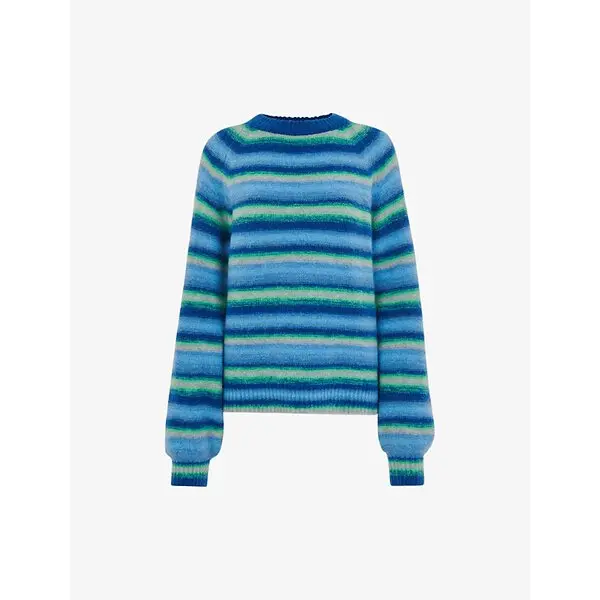 Whistles Striped Knitted Jumper