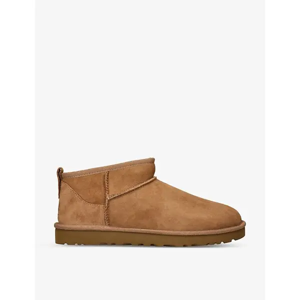 UGG Classic Ultra Mini Sheepskin Boots - Tan
