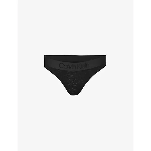 Calvin Klein Intrinsic Textured Stretch-woven Thong