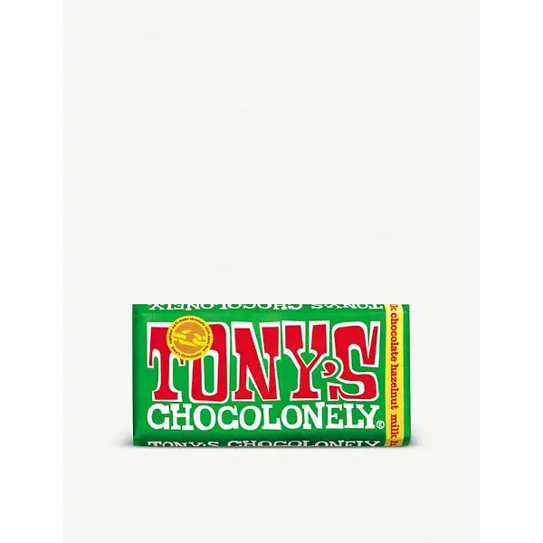 TONY'S Hazelnut Milk Chocolate Bar 180g