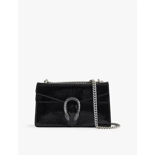 Gucci Dionysus Leather Shoulder Bag - Nero