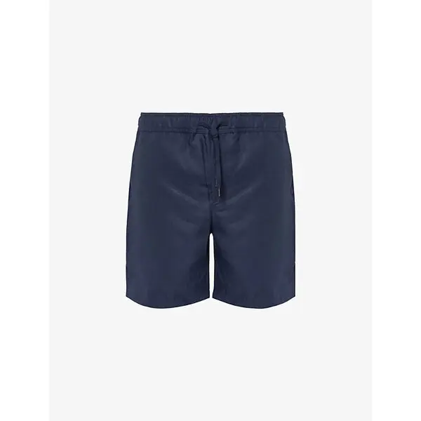 Derek Rose Sydney Drawstring-waist Linen Shorts