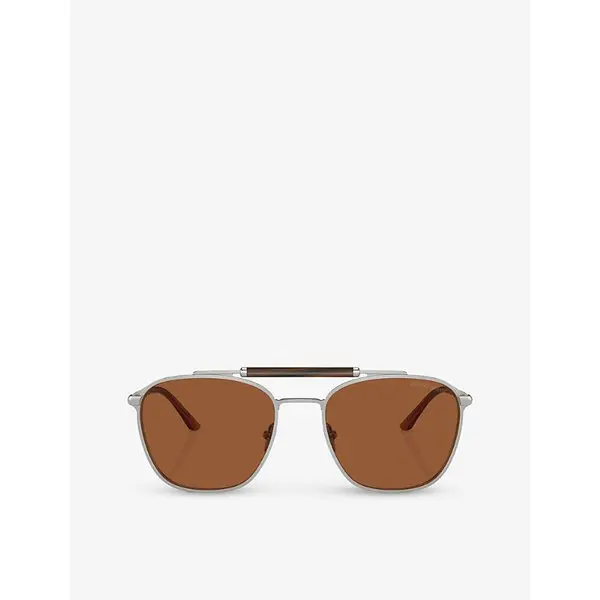 Giorgio Armani Ar6149 Square Frame Sunglasses