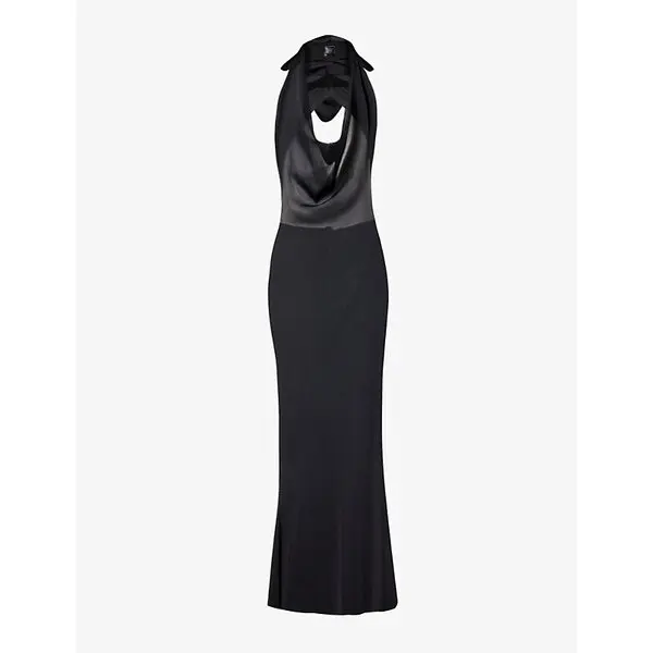 backless party dress Backless Short Party Dress with Fringe main image 0