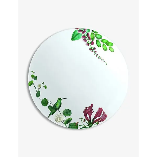 VILLEROY & BOCH Avarua Leaf-print Porcelain Plate 22cm