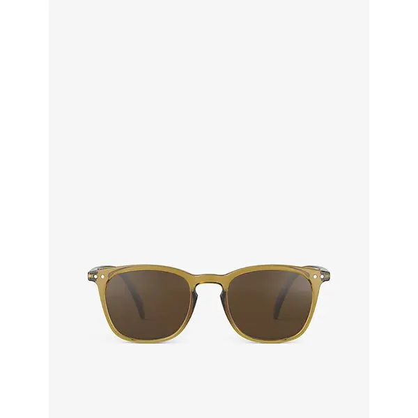 IZIPIZI Square-framed Sunglasses - Golden Green