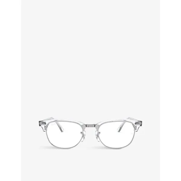 Ray-ban Clubmaster Square Eyeglasses - None/clear