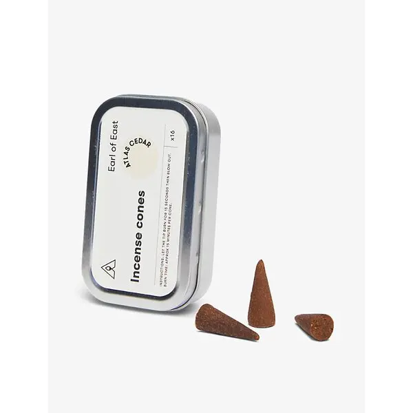 EARL OF EAST Atlas Cedar Incense Cones Pack Of 16