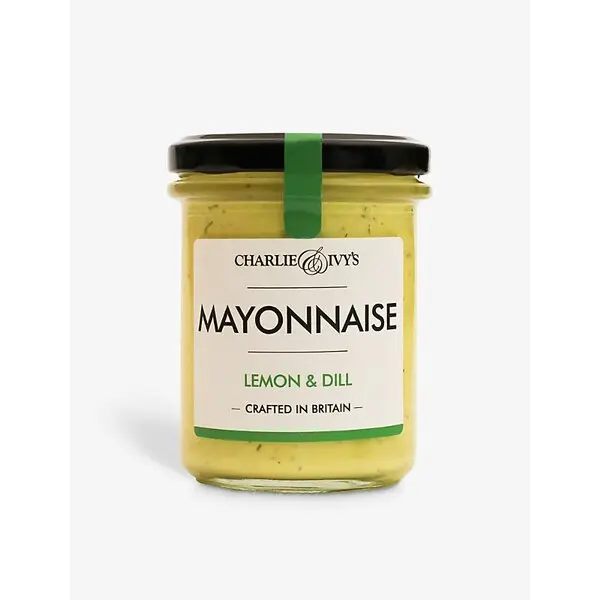 CHARLIE & IVY'S Lemon And Dill Mayonnaise 190g